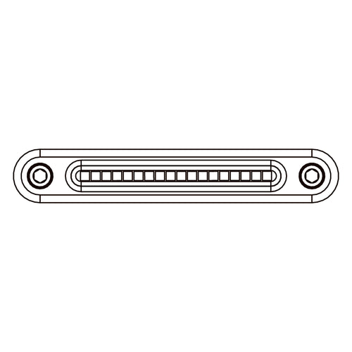 4" Slim Line Chase Bar