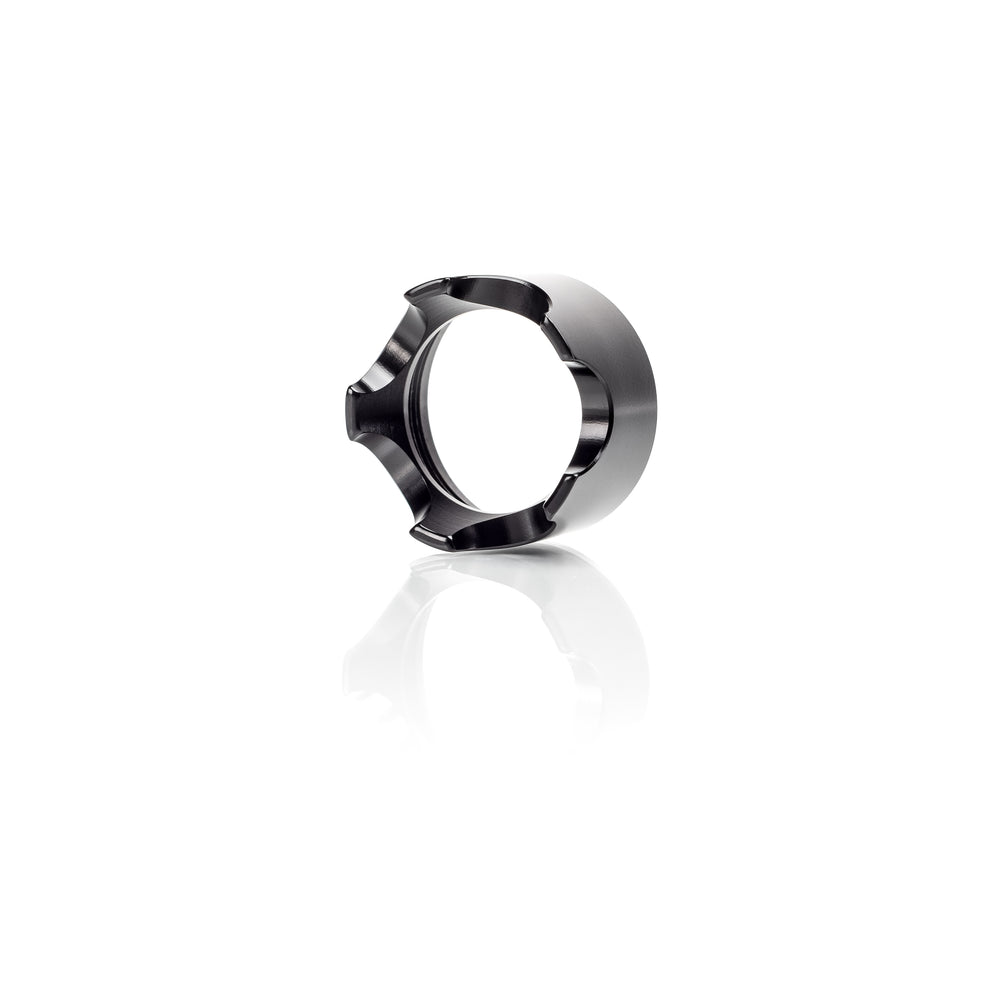 Litt Industries Tactical Cap / Crenulated Bezel C & D Maglites