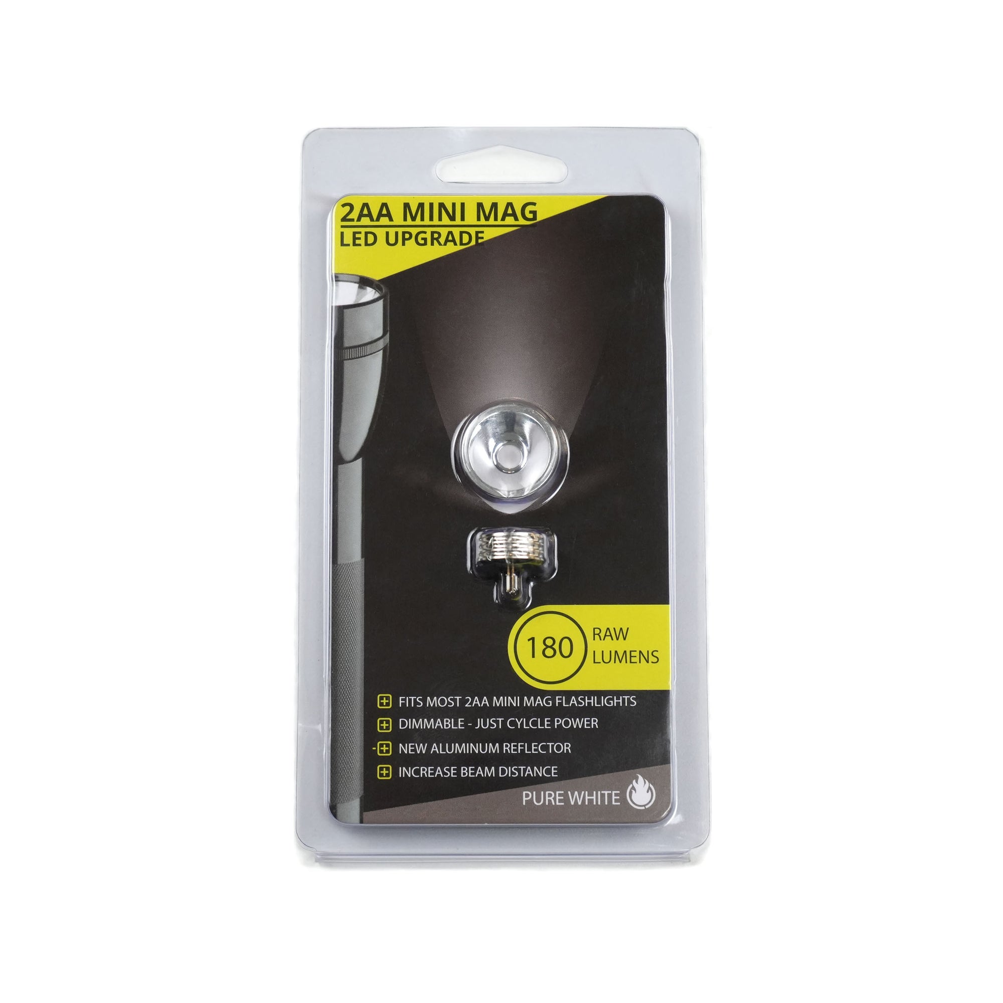 Litt Industries 180 Lumen 2AA Maglite LED Bulb + Reflector