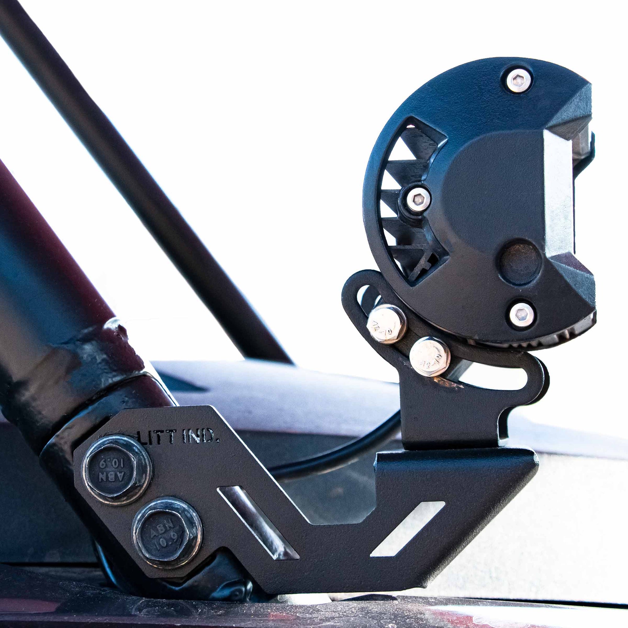 Litt Industries Polaris RZR Gusseted A-Pillar Light Pod Mount